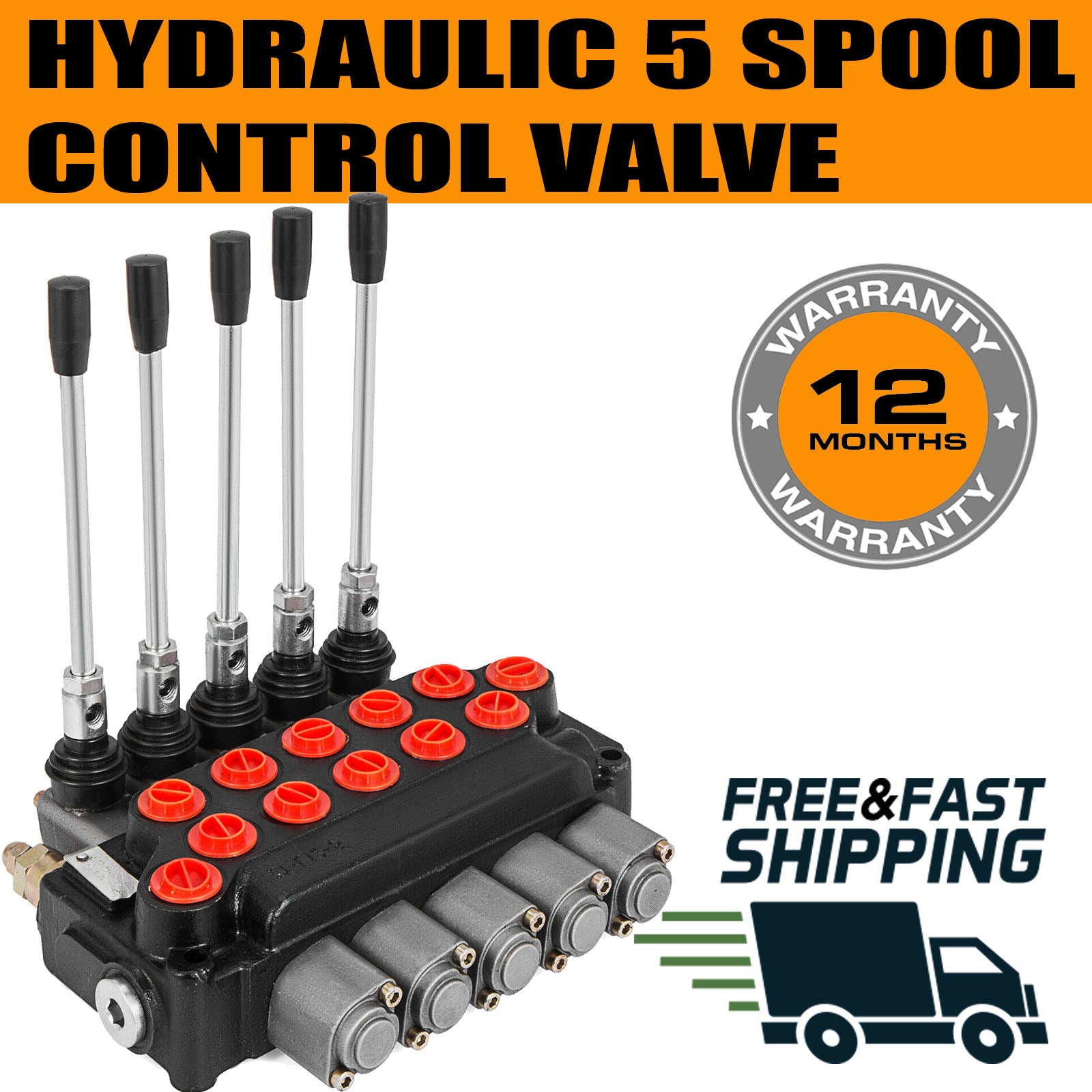 Buy Five Spool Direction Control Valve - P560 in Australia – Flowline